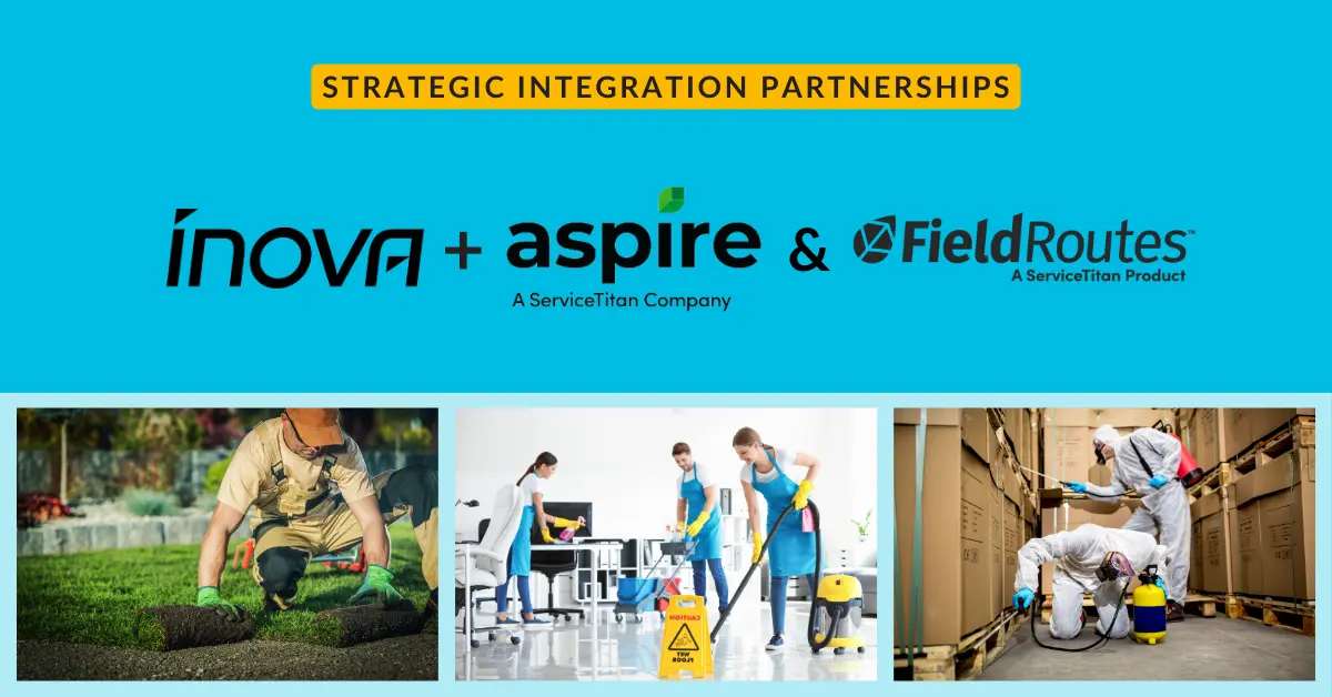 Inova Announces Integration Partnerships with Aspire and FieldRoutes ...